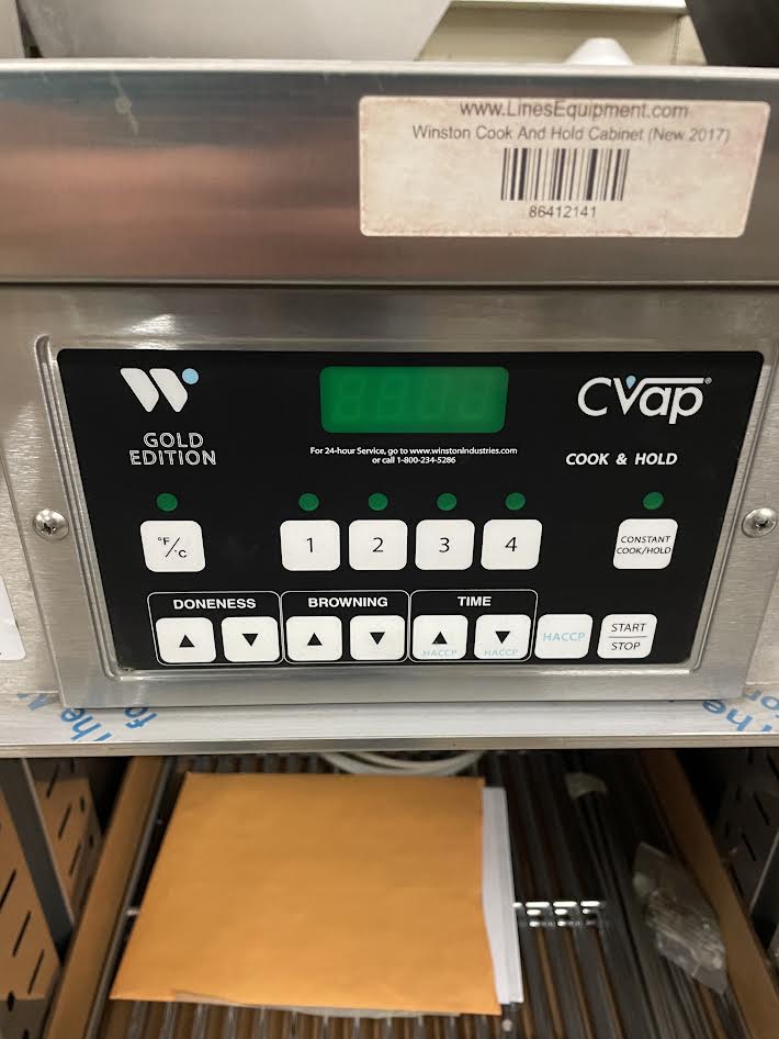 NEW CVAP Cook and Hold Oven (2017) | Winston | Model # CAC509| Ser # 2